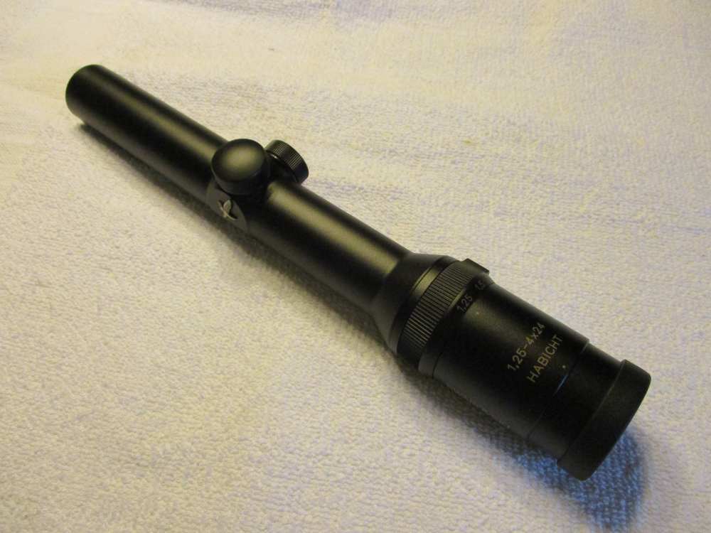 Matt Finish Swarovski Habicht 1.25-4x24 30mm Dangerous Game Retical ...
