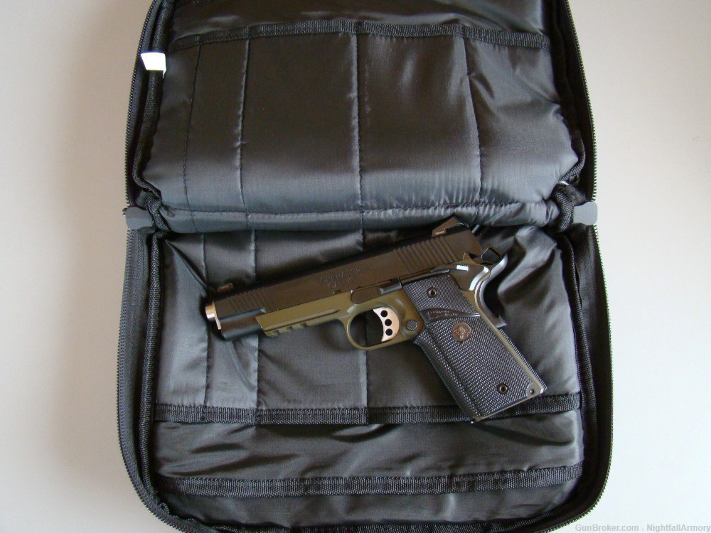 Springfield 1911 Loaded Marine Corps Operator .45ACP Pistol ODG rail CA ...