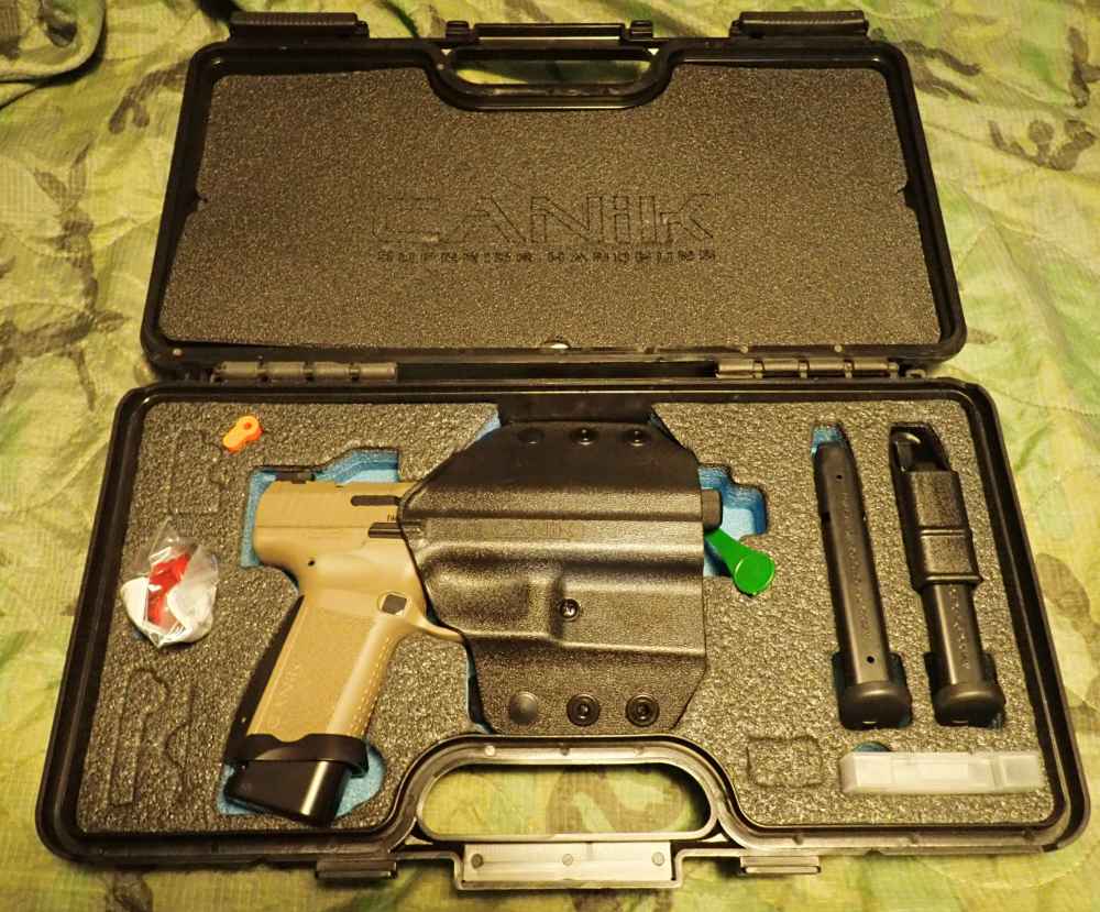 Canik/Salient TP9 Elite Combat Threaded Bbl, 3 mags, NIB, 9mm - Semi ...