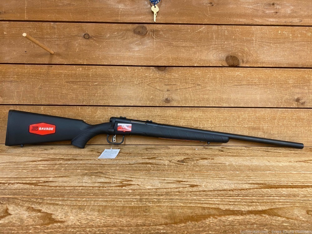 Savage B.Mag HB Bolt Action Rifle .17 WSM 22” 8 RDS Adj Trigger Syn BLK ...