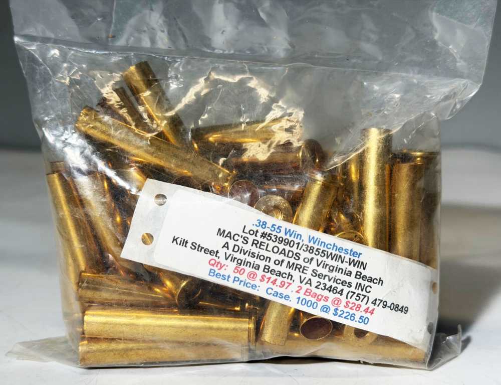 READY TO LOAD! MAC'S RELOADS - .38-55 WINCHESTER - Rifle Ammo at ...