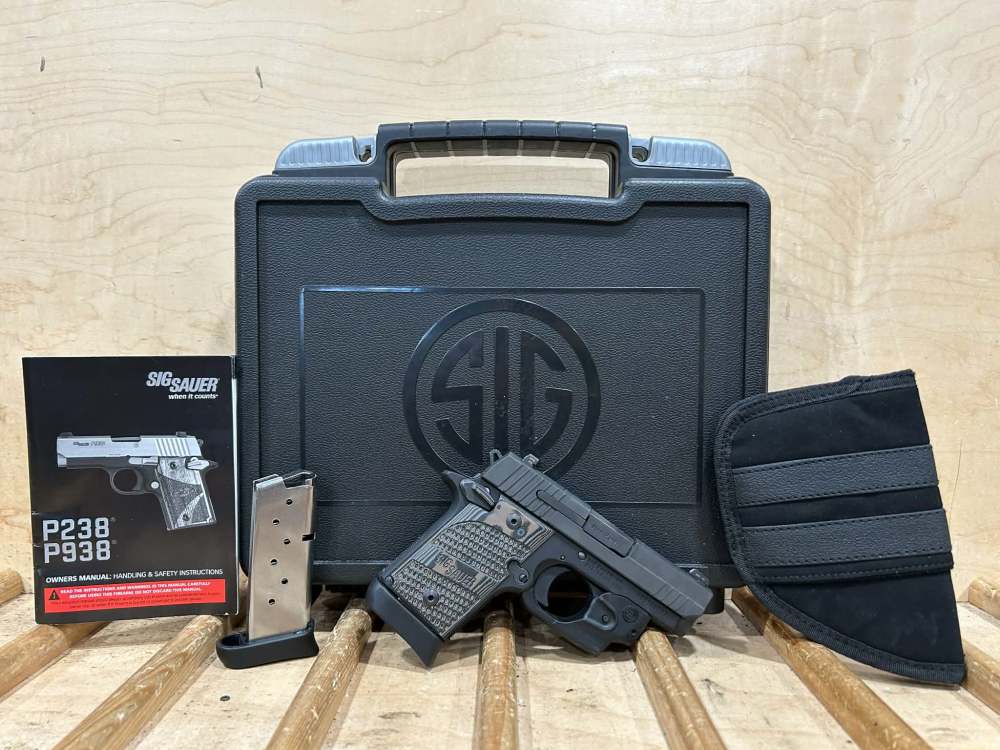 SIG SAUER P938 9MM 29315 - Semi Auto Pistols at GunBroker.com : 1165292981