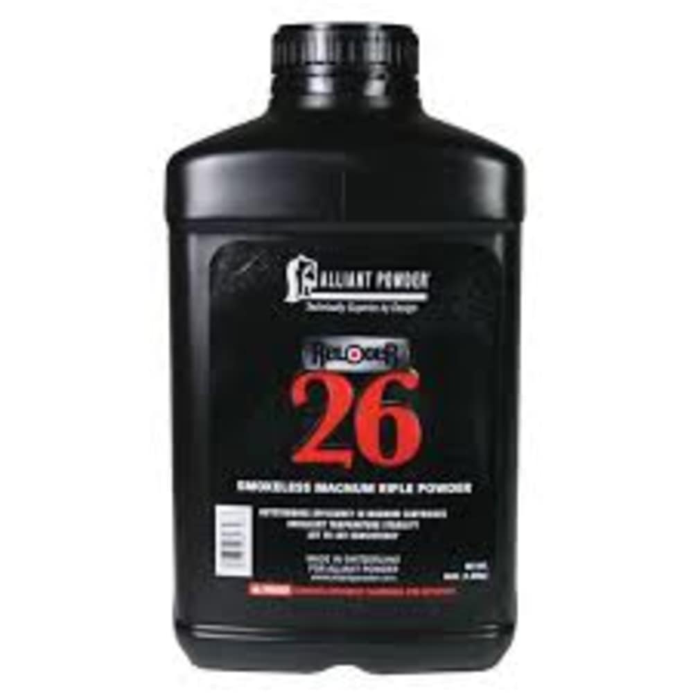 Alliant Reloder 26 Smokeless Rifle Powder RL 26 RL26 Sealed - 8 LBS ...