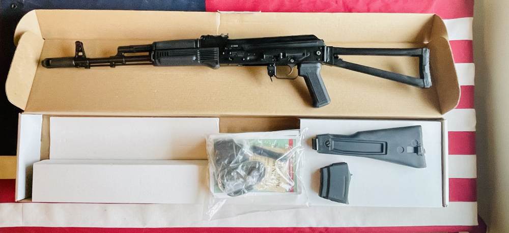 UNFIRED LNIB Arsenal SLR-107FR SLR107-34 with 2 stocks - Semi Auto ...