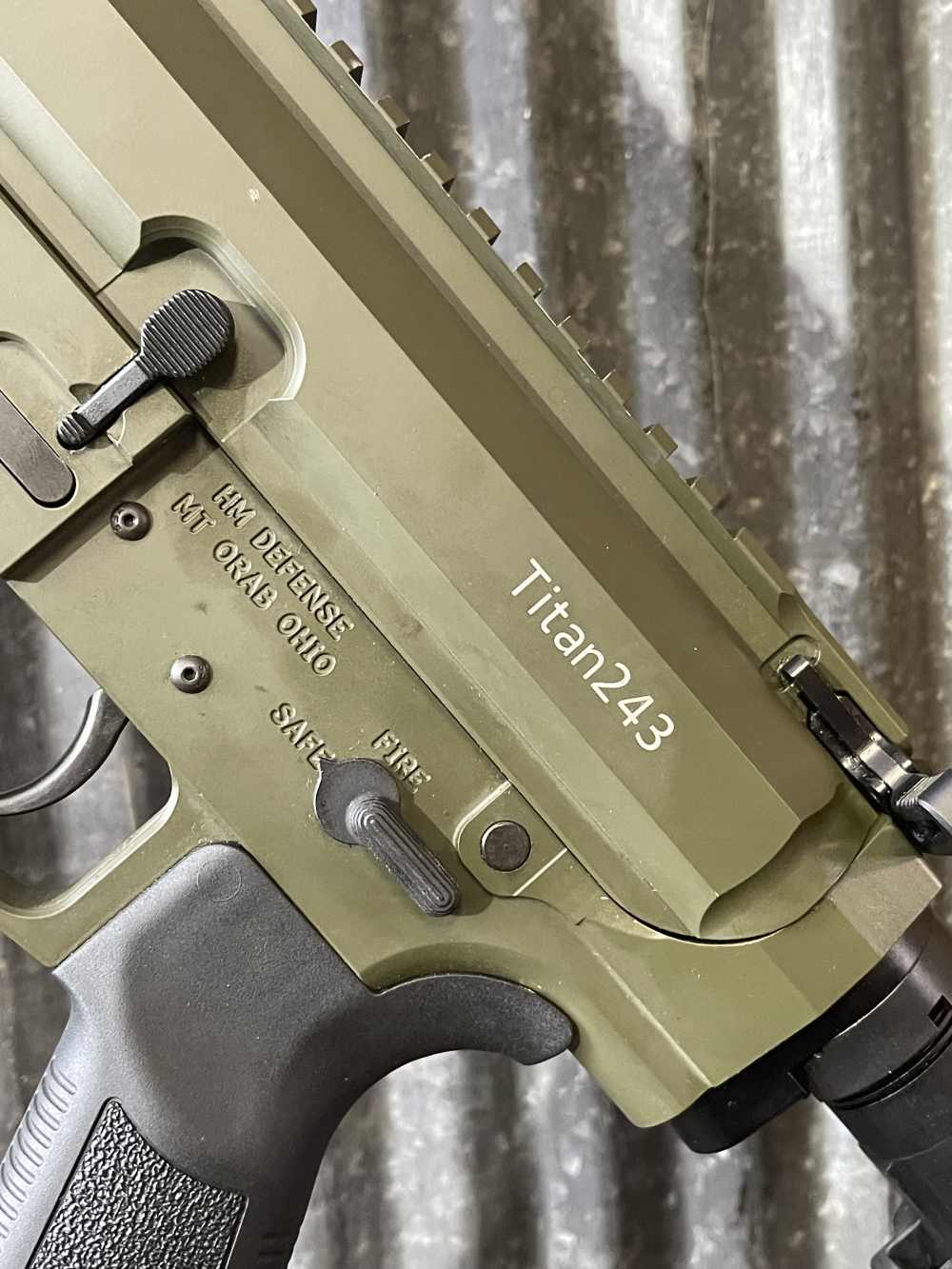 HM Defense HM-10 Titan .243 Win – OD Green – M-LOK – Premium AR-10 ...