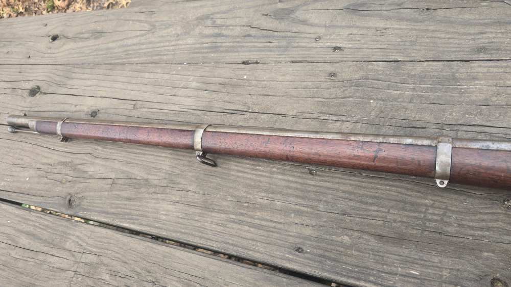 Antique Civil War Sprinfield Rifle Musket 1863 Widsor VT .58cal ...