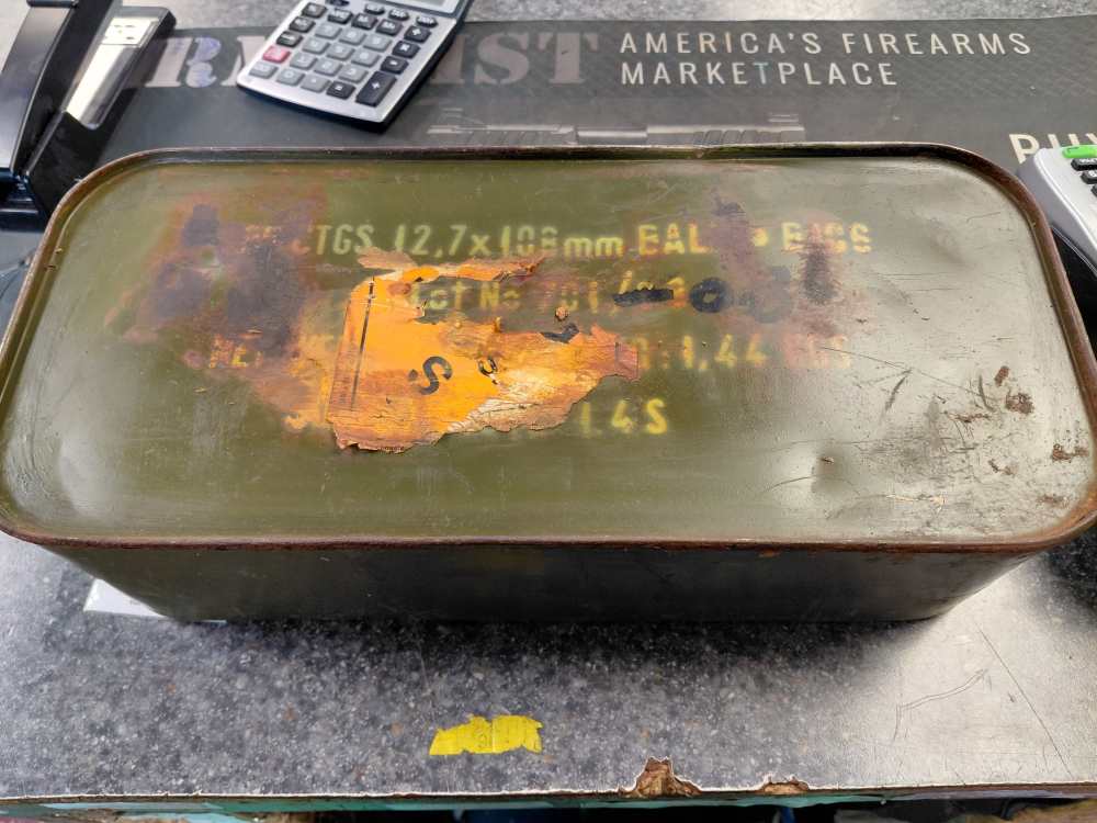 RUSSIAN 12.7x108mm STEEL CORE - Rifle Ammo at GunBroker.com : 1169037679