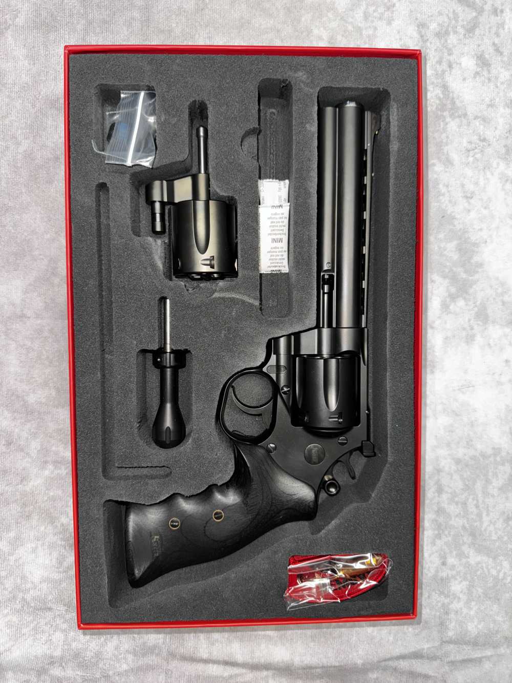 NEW! NIGHTHAWK CUSTOM KORTH MODEL MONGOOSE 6” .357 MAG & 9MM CYLINDERS ...
