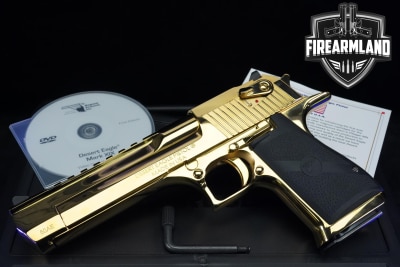 desert eagle gold plated